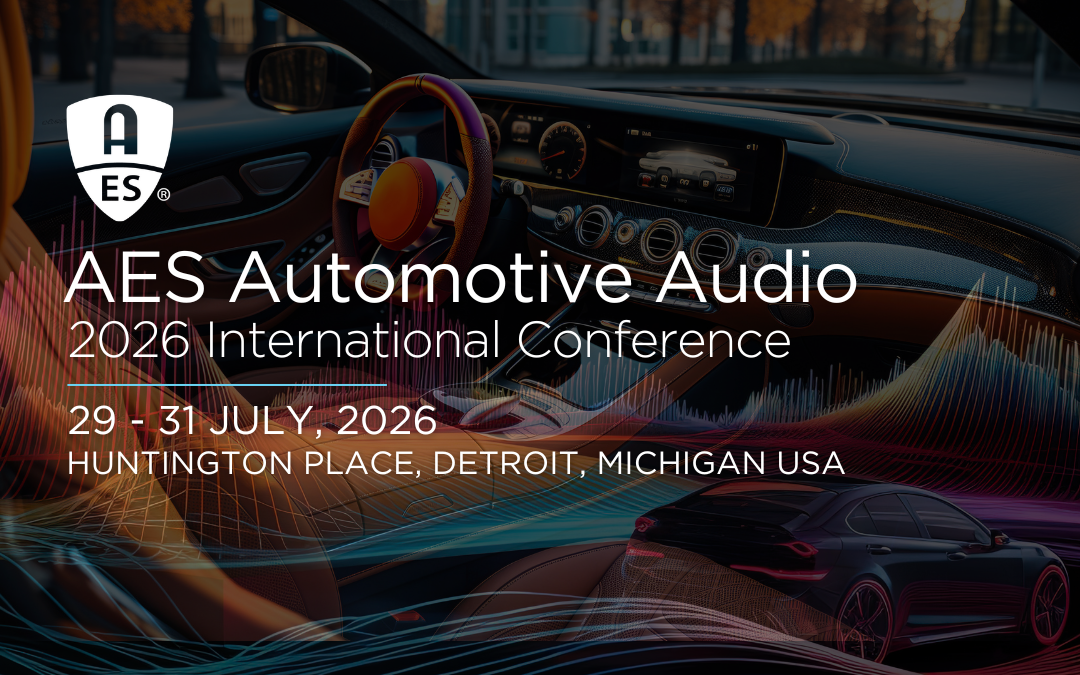 2026 AES 6th International Automotive Audio Conference - AES